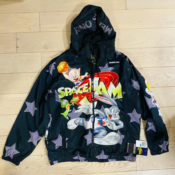 Members Only | Jackets & Coats | Space Jam Members Only Windbreaker ...
